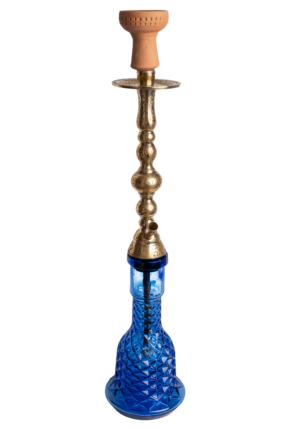 Traditionelle Shisha Elmas 628 aus Messing – ElmasOriginale